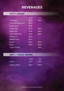 Bugis Cube Rates & Menu – HaveFun Karaoke