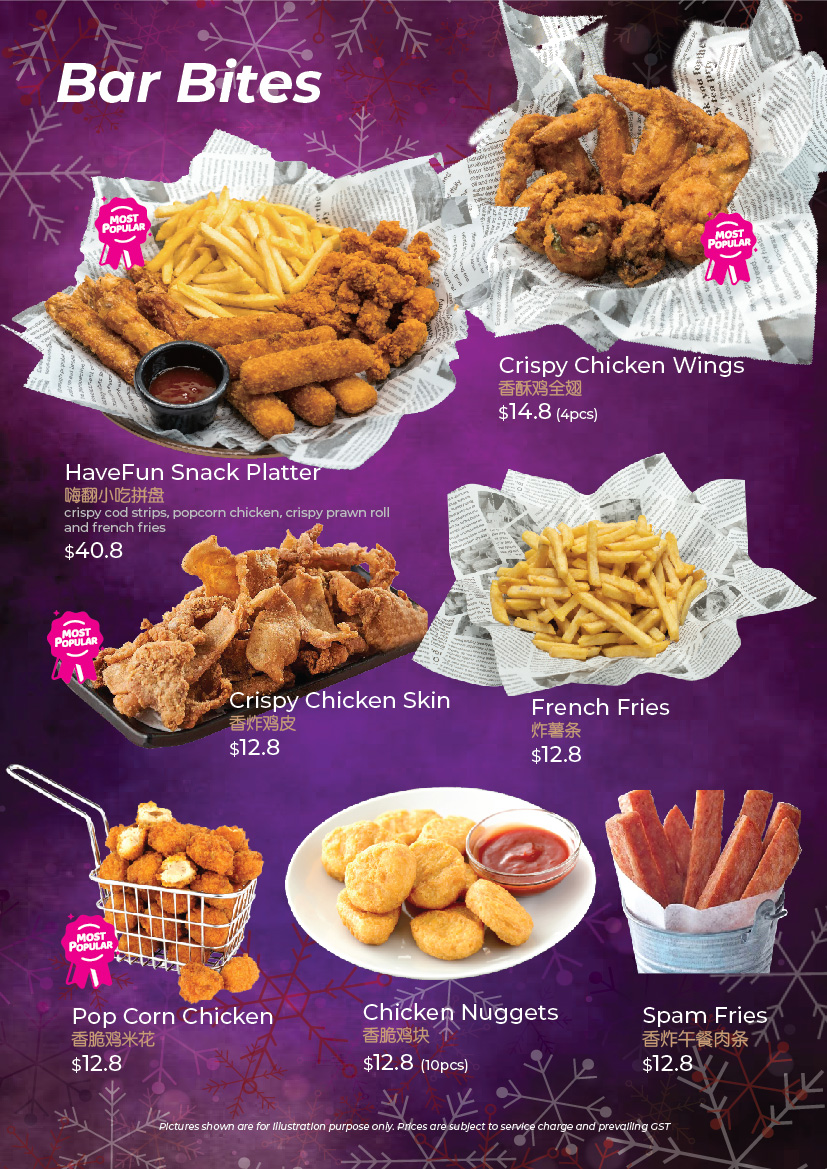 Bugis+ Rates & Menu - HaveFun Karaoke
